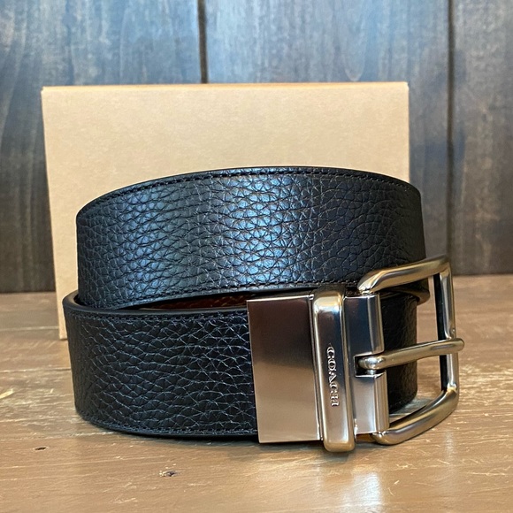 Coach | Accessories | Nwt Authentic Coach Reversible Leather Belt ...
